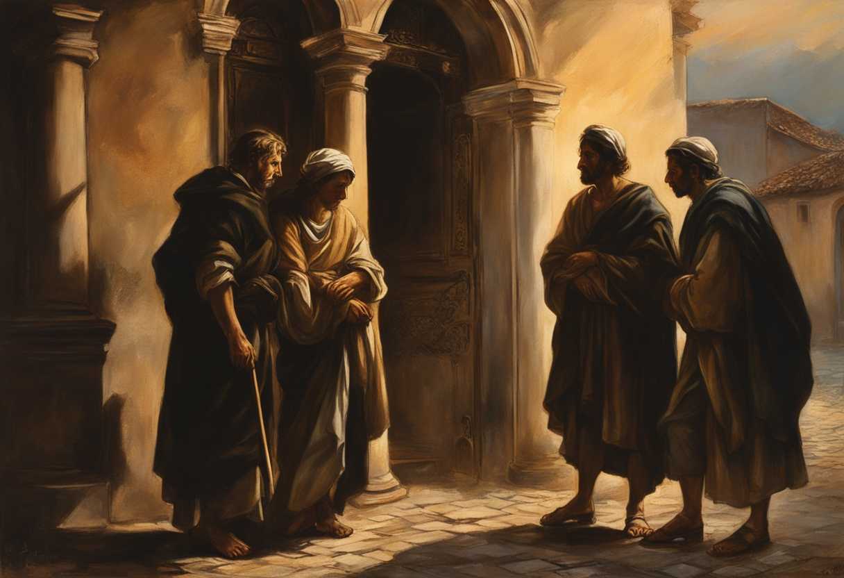 What does 2 Kings 7:3 really mean? - God's Blessing
