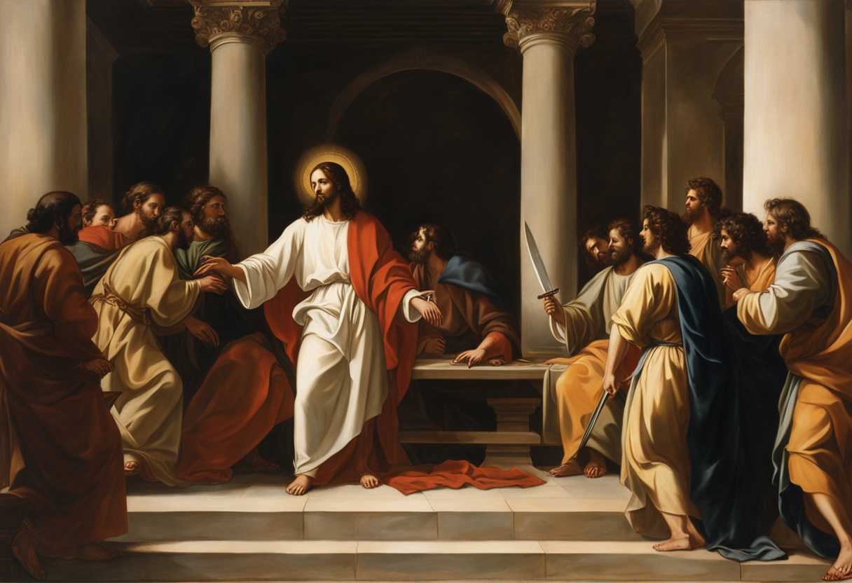 What does Luke 22:36-38 really mean? - God's Blessing