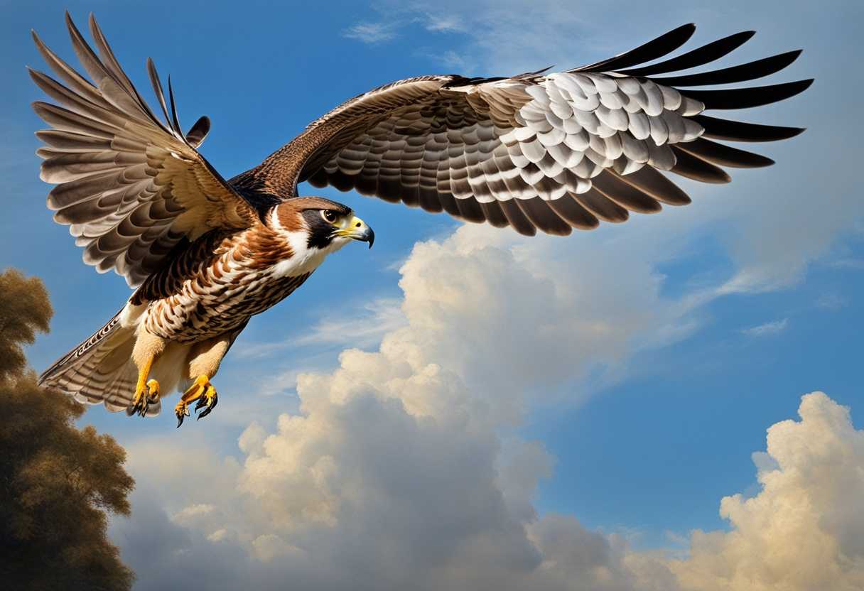 What the Bible Says About Seeing a Falcon - God's Blessing
