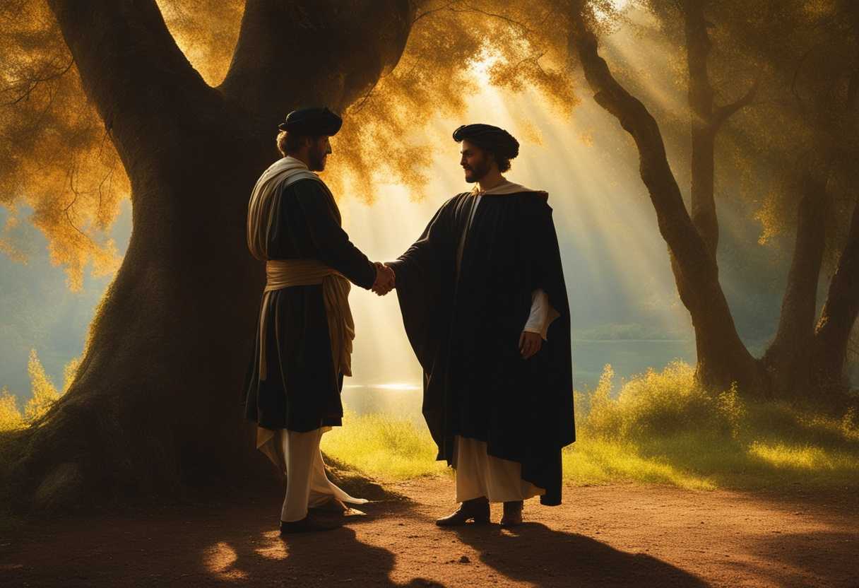 What the Bible Says About the Meaning of a Handshake - God's Blessing