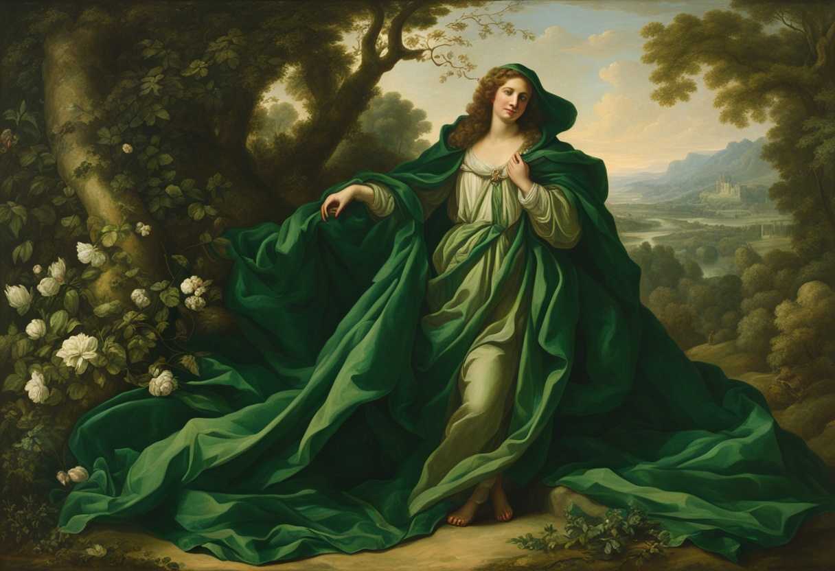 What the Bible Says About the Meaning of a Green Cloak - God's Blessing