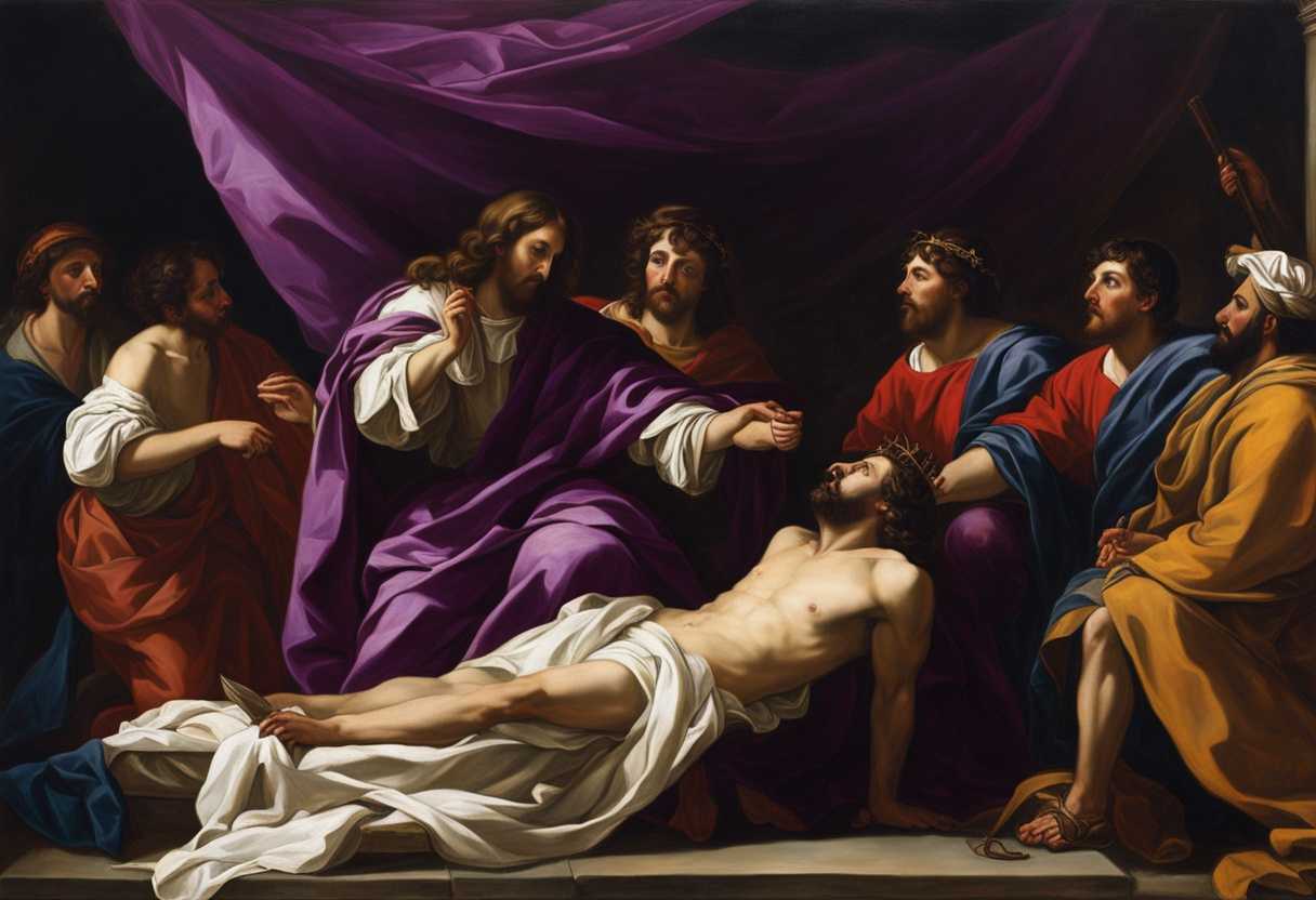 What the Bible Says About the Purple Robe: Symbolism and Significance ...