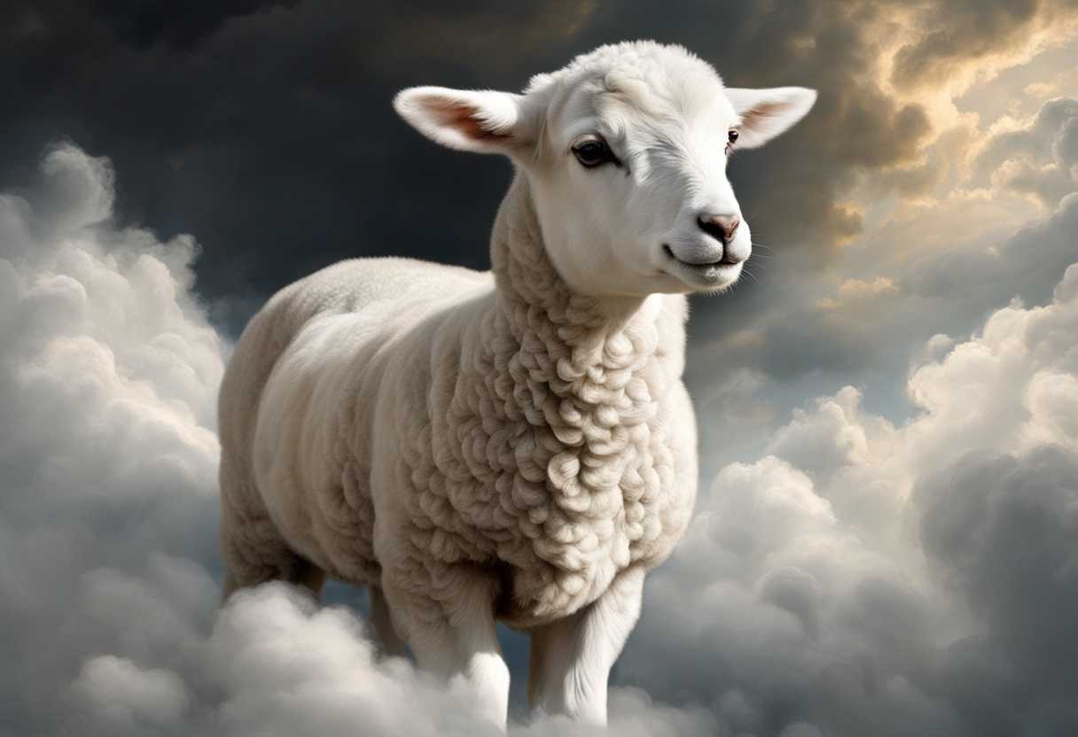 What the Bible Says About Seeing a Lamb in the Clouds: Symbolism and ...