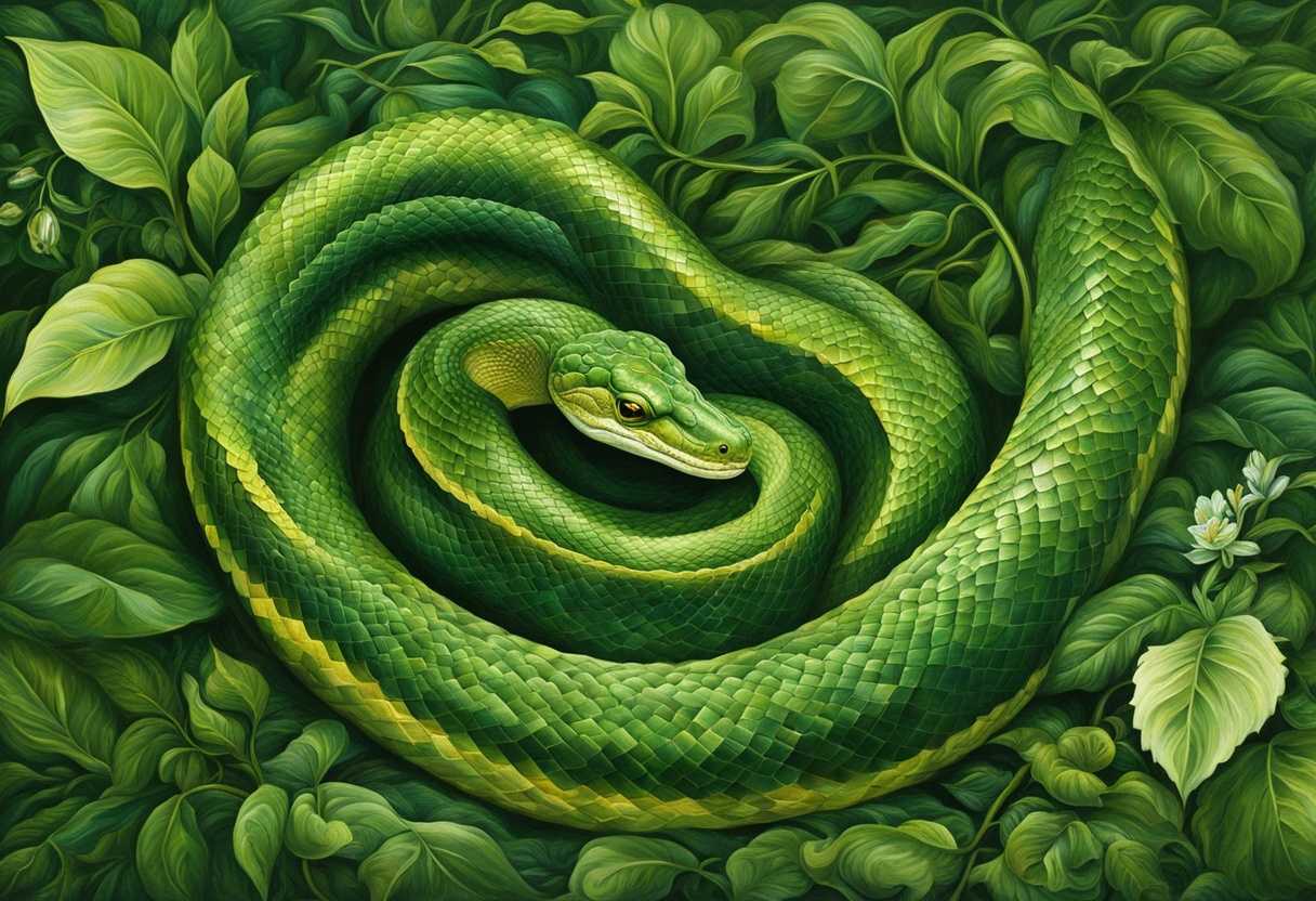 What the Bible Says About the Meaning of a Green Snake - God's Blessing