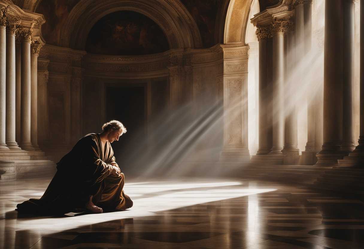 What the Bible Says About "Fell on His Face" Meaning - God's Blessing